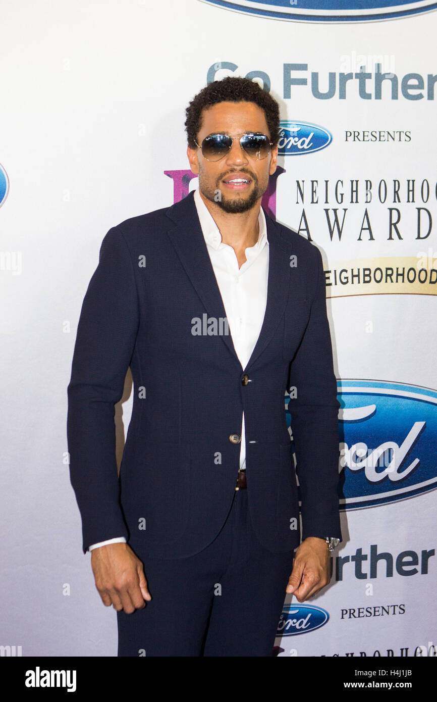 Michael Ealy attends the Blue Carpet at the 2015 Steve Harvey ...