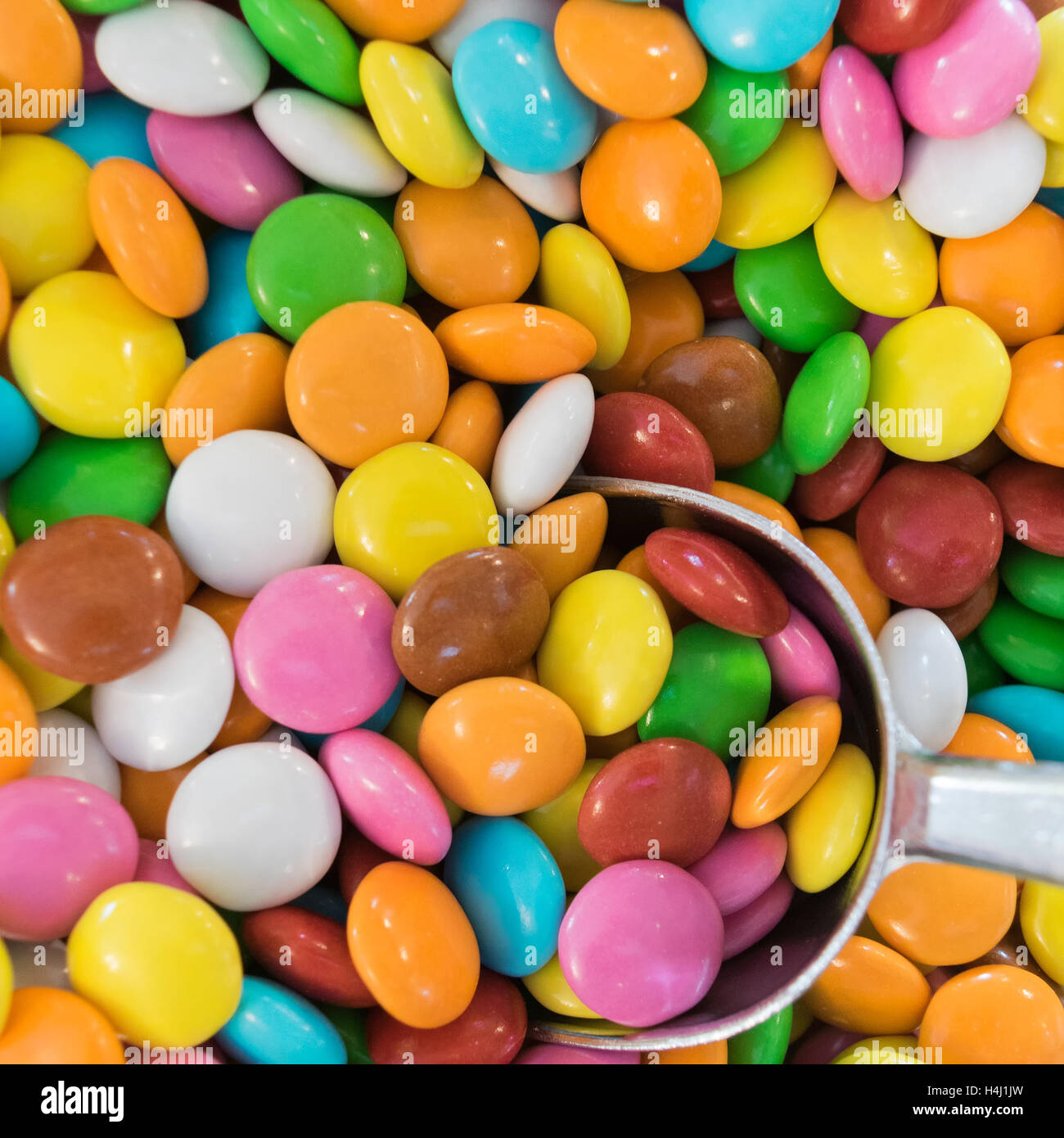 Colorful sweet candies close up view Stock Photo - Alamy
