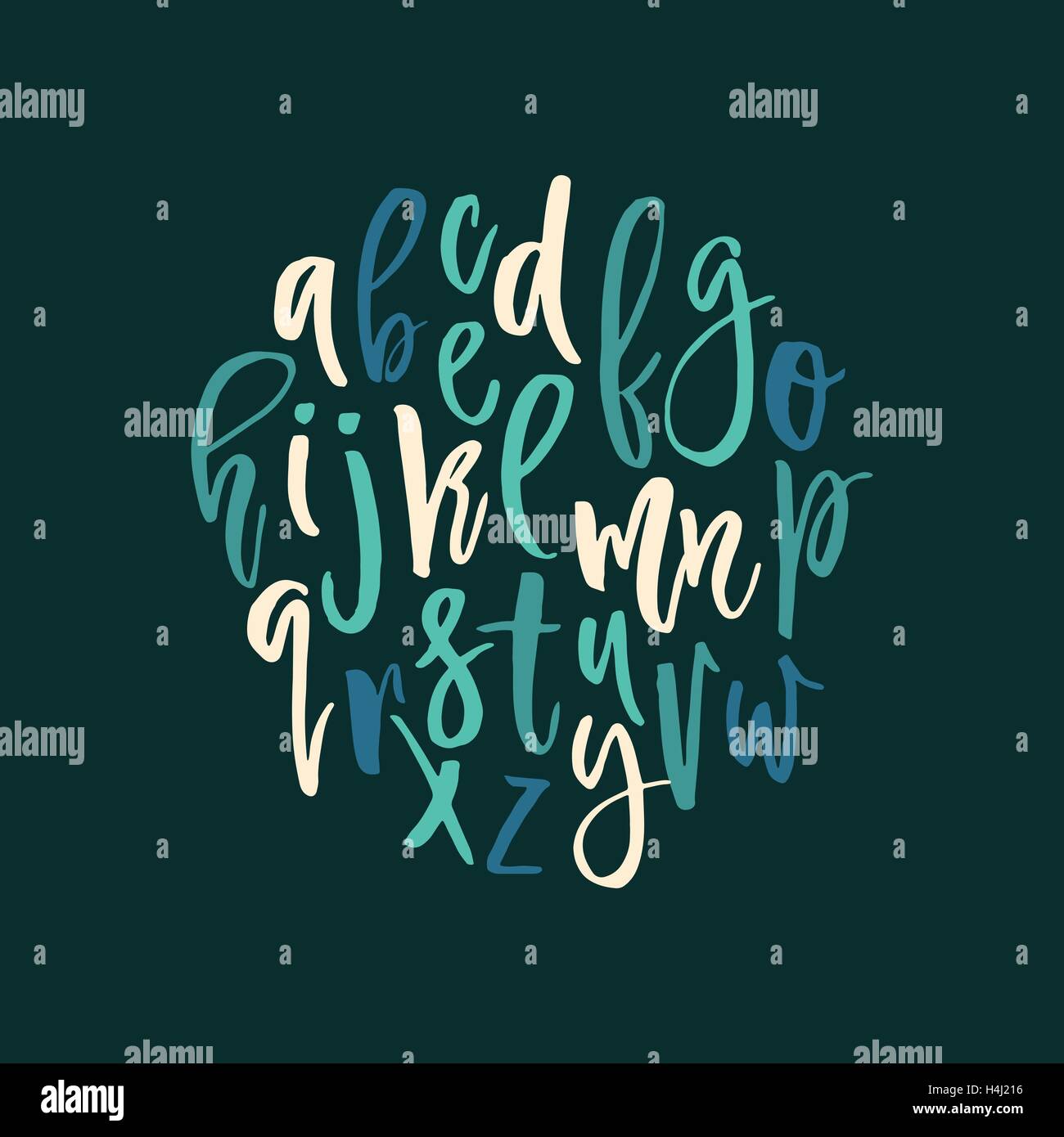 Written message and letter of the alphabet Stock Vector Images - Alamy