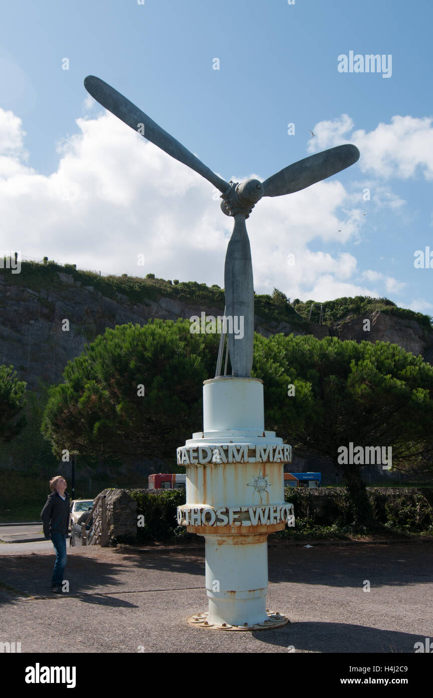 Royal Air Force Mount Batten Memorial, Plymouth, Devon Stock Photo - Alamy
