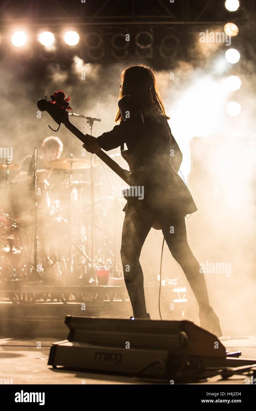 Paz Lenchantin of The Pixies performs at RIOT Fest on Friday, August ...