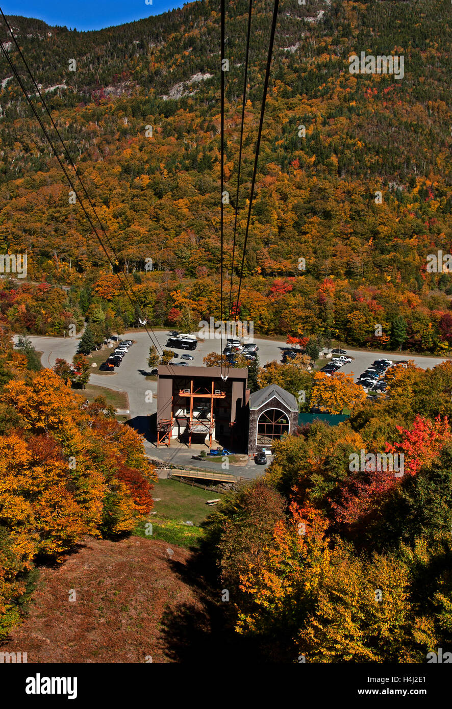 Cannon mountain new hampshire fall hi-res stock photography and images ...