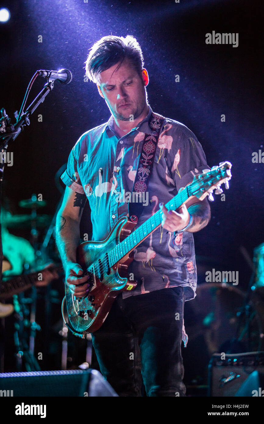 Isaac Brock of Modest Mouse performs at RIOT Fest on Friday, August ...