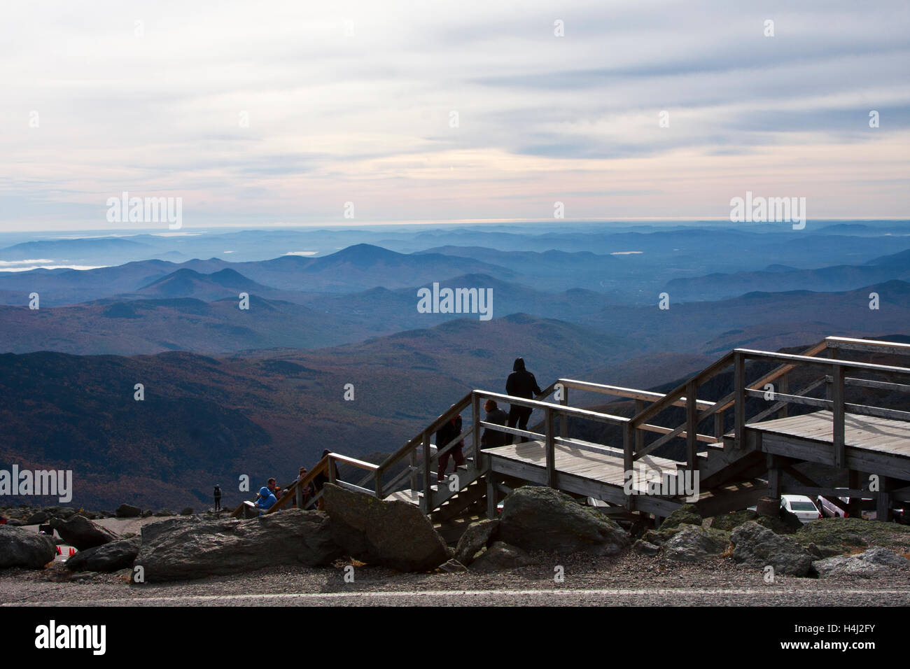 New Hampshire, autumn, Mount Washington, Mount Washington Auto Road ...