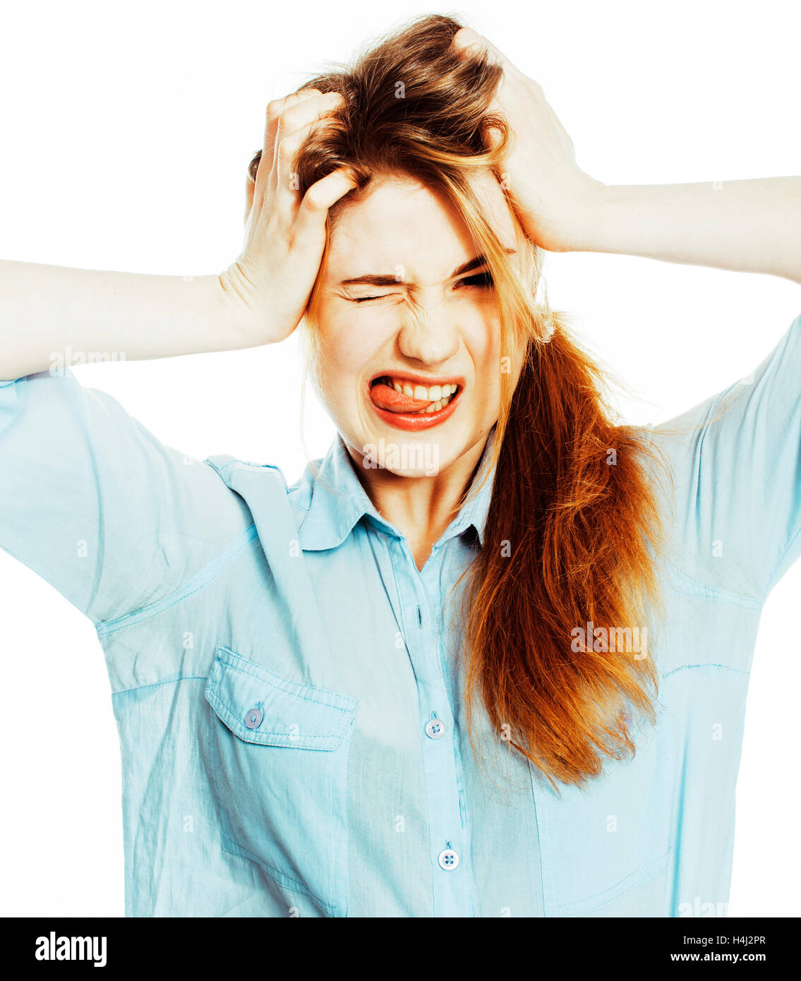 Sleazy woman hi-res stock photography and images - Alamy