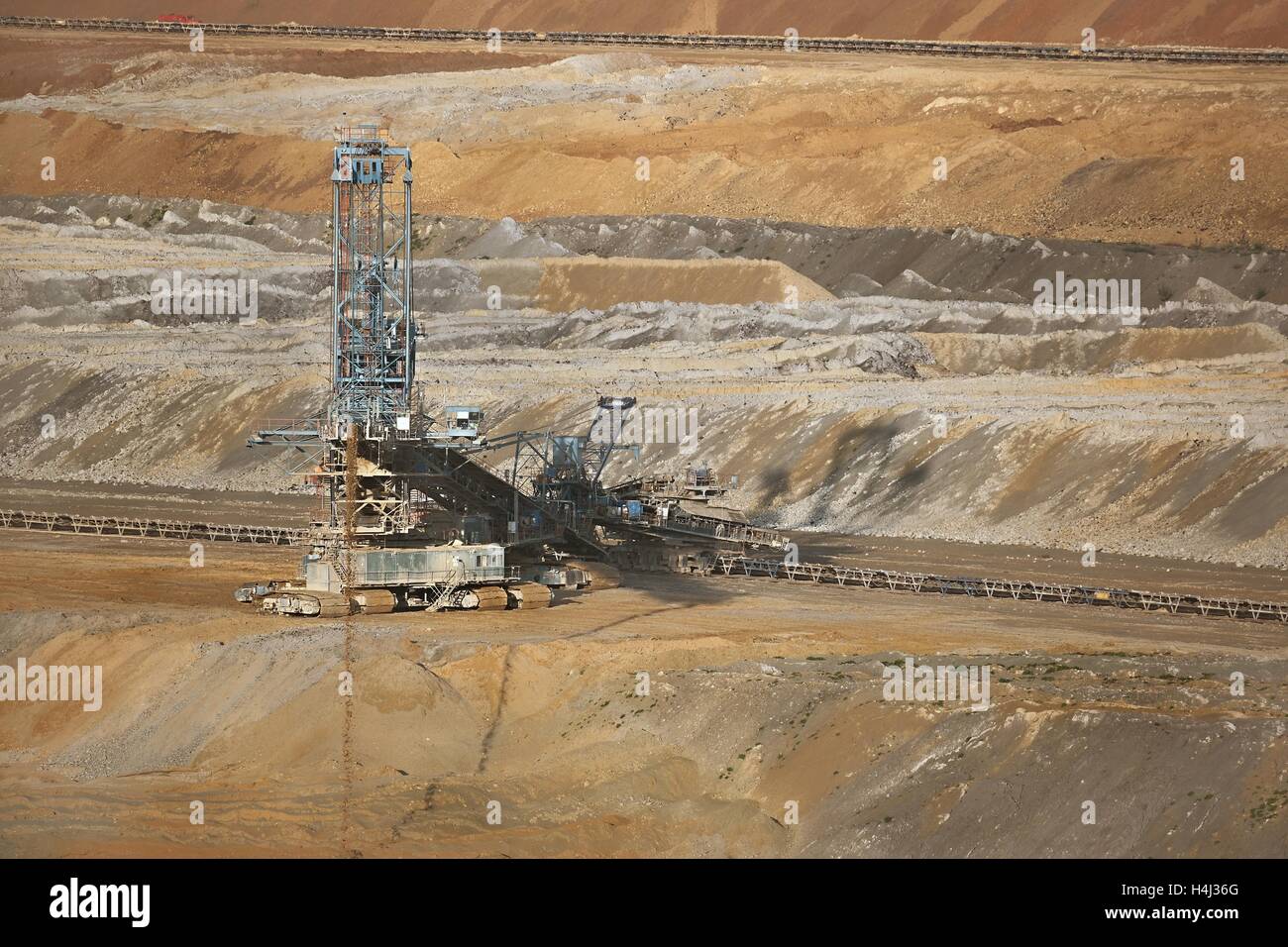 Coal Mine Excavation Stock Photo - Alamy