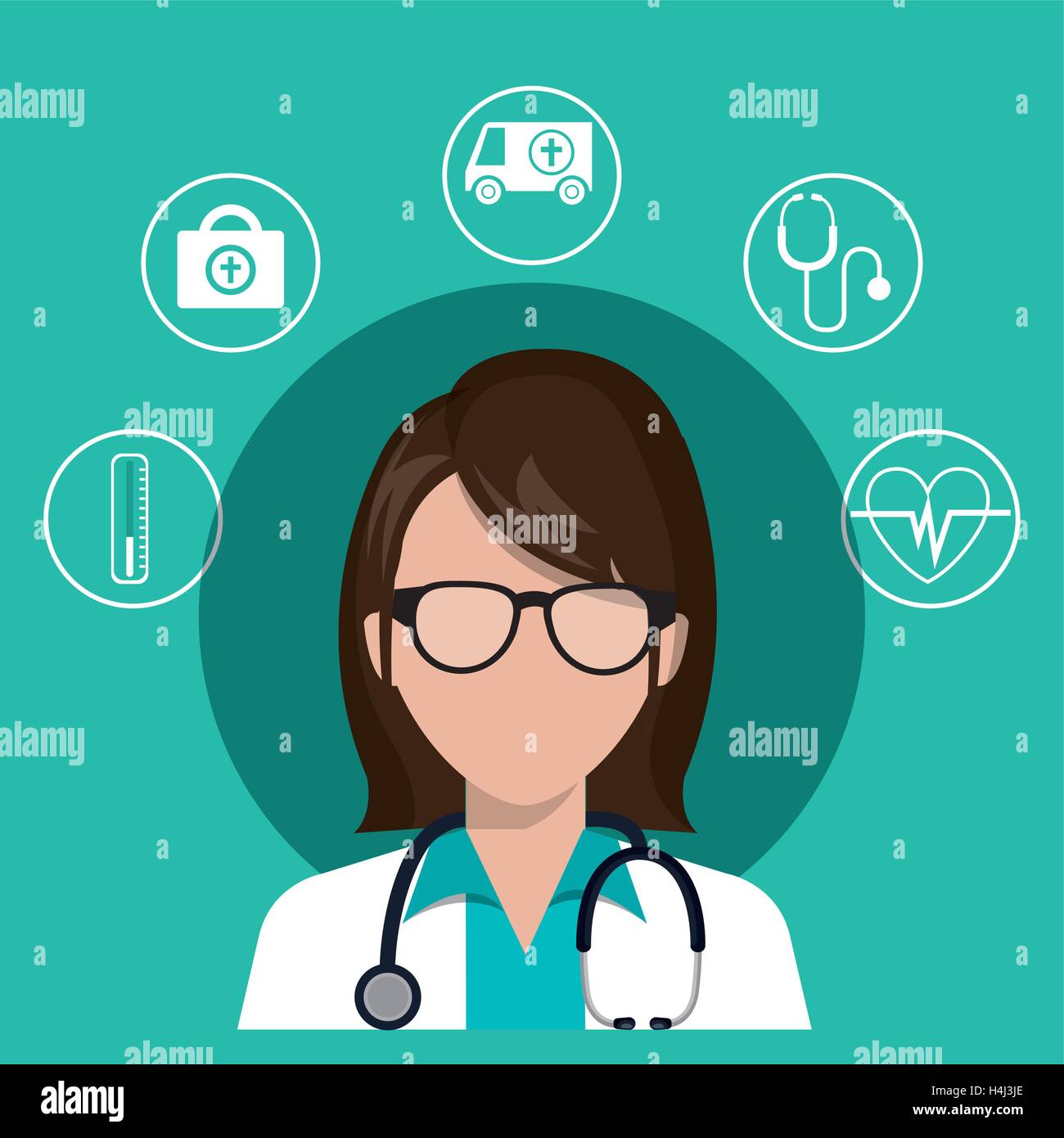 avatar medical doctor Stock Vector Image & Art - Alamy