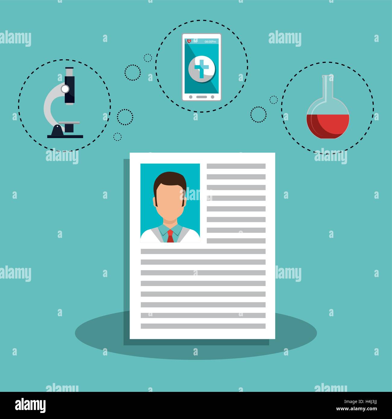 doctor curriculum vitae Stock Vector Image & Art - Alamy