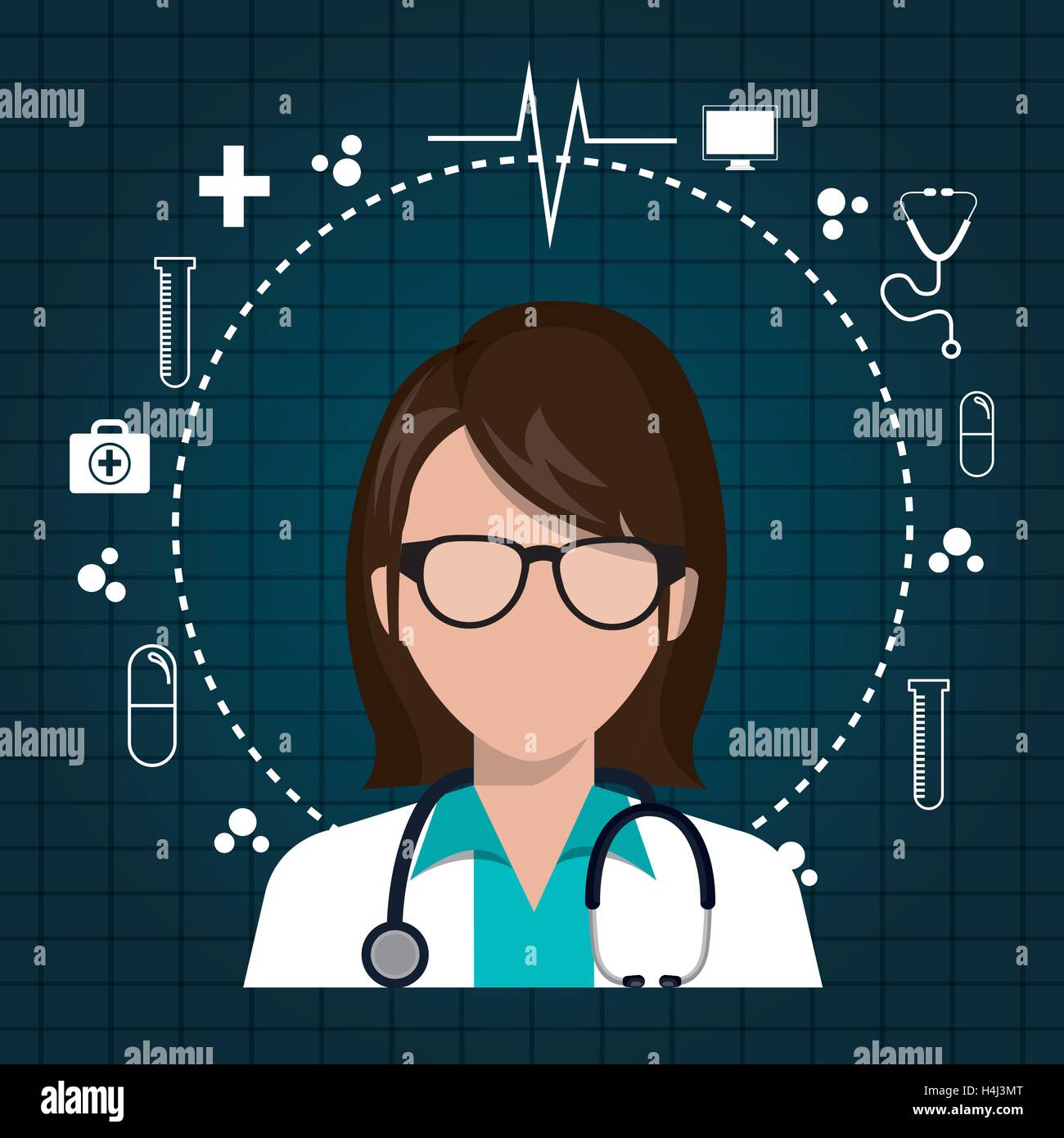 avatar medical doctor Stock Vector Image & Art - Alamy