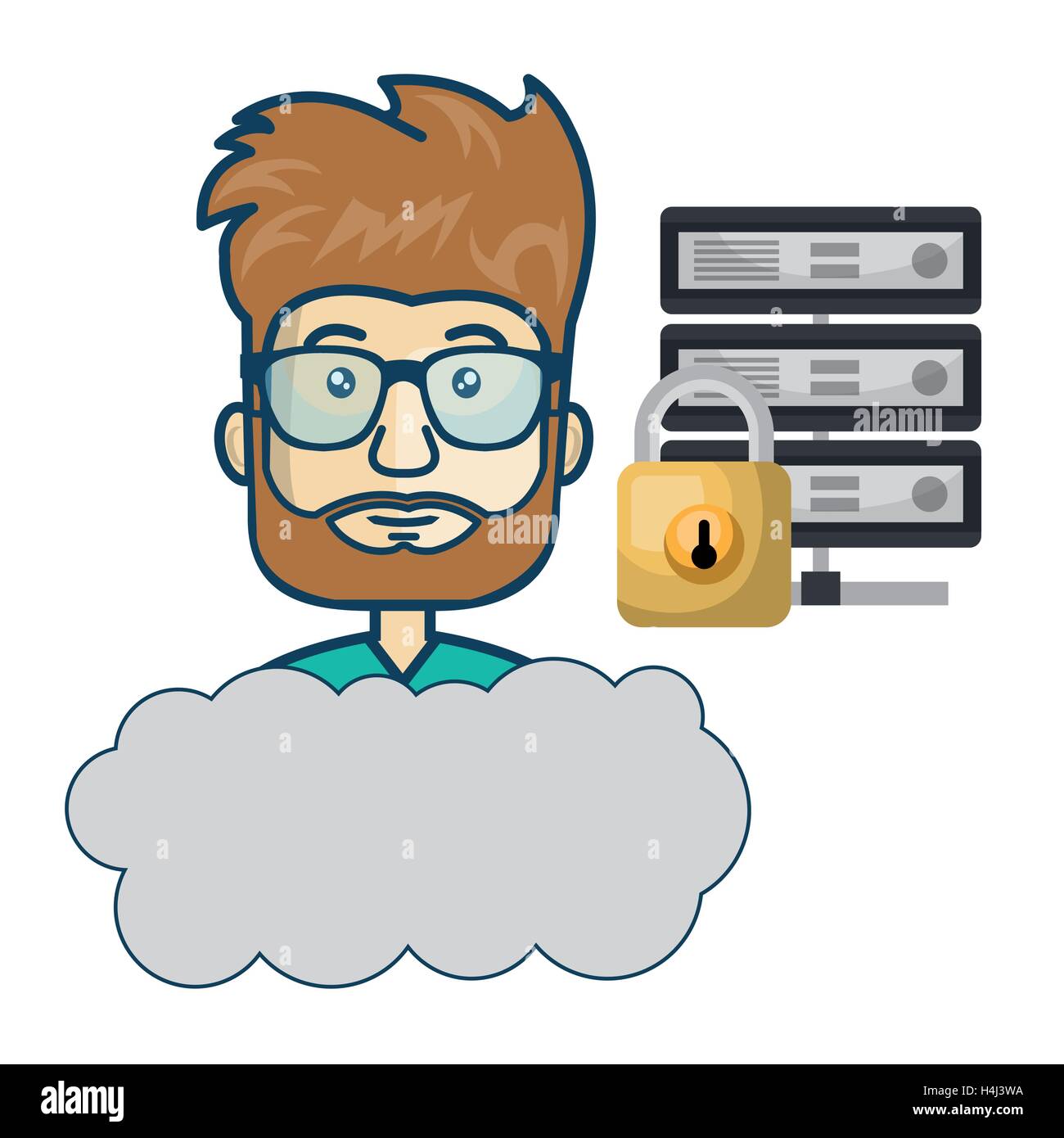 data host design Stock Vector Image & Art - Alamy