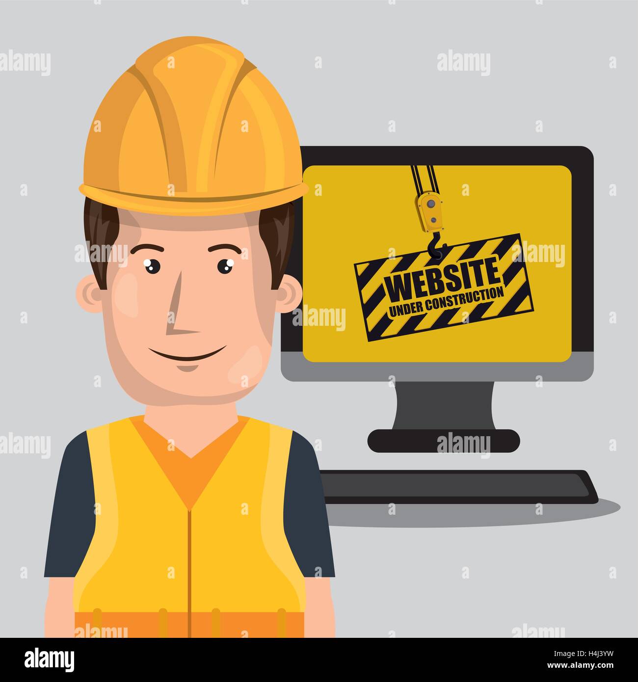 website under construction design Stock Vector Image & Art - Alamy