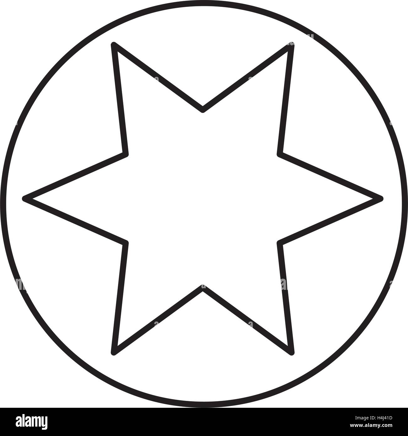 star symbol isolated icon Stock Vector Image & Art - Alamy