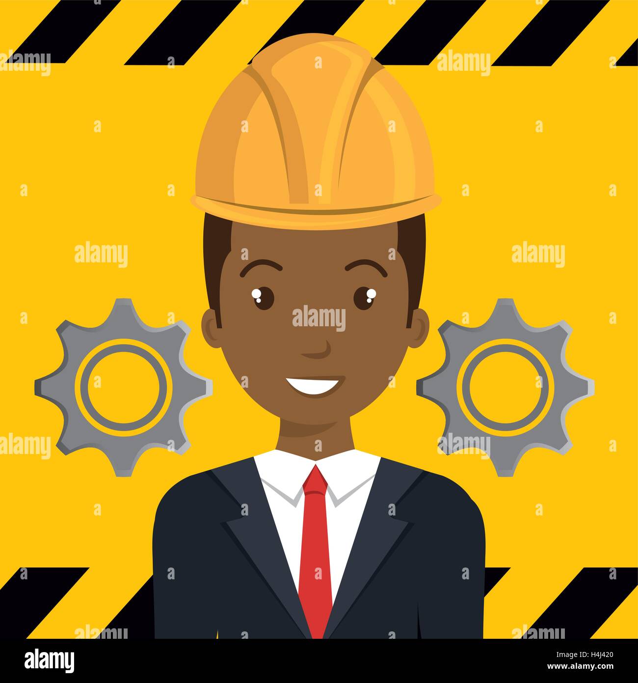 avatar construction worker Stock Vector Image & Art - Alamy