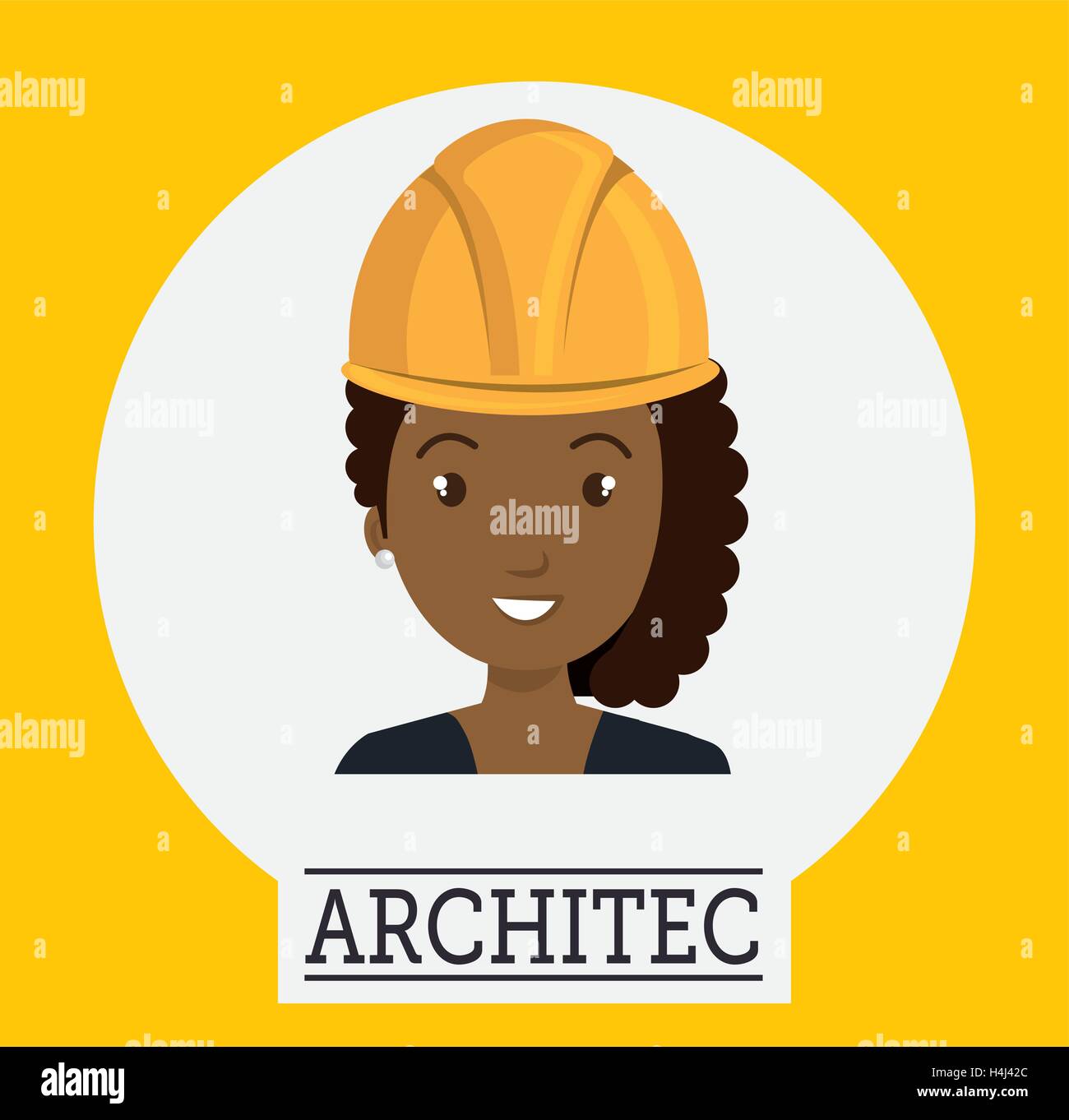 avatar woman architect Stock Vector Image & Art - Alamy