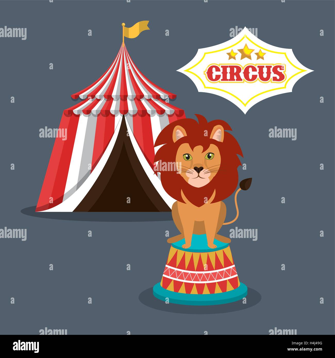 circus show design Stock Vector Image & Art - Alamy