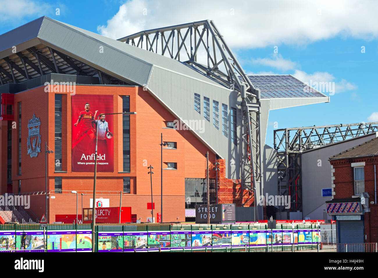 New stand for liverpool fc hi-res stock photography and images - Alamy