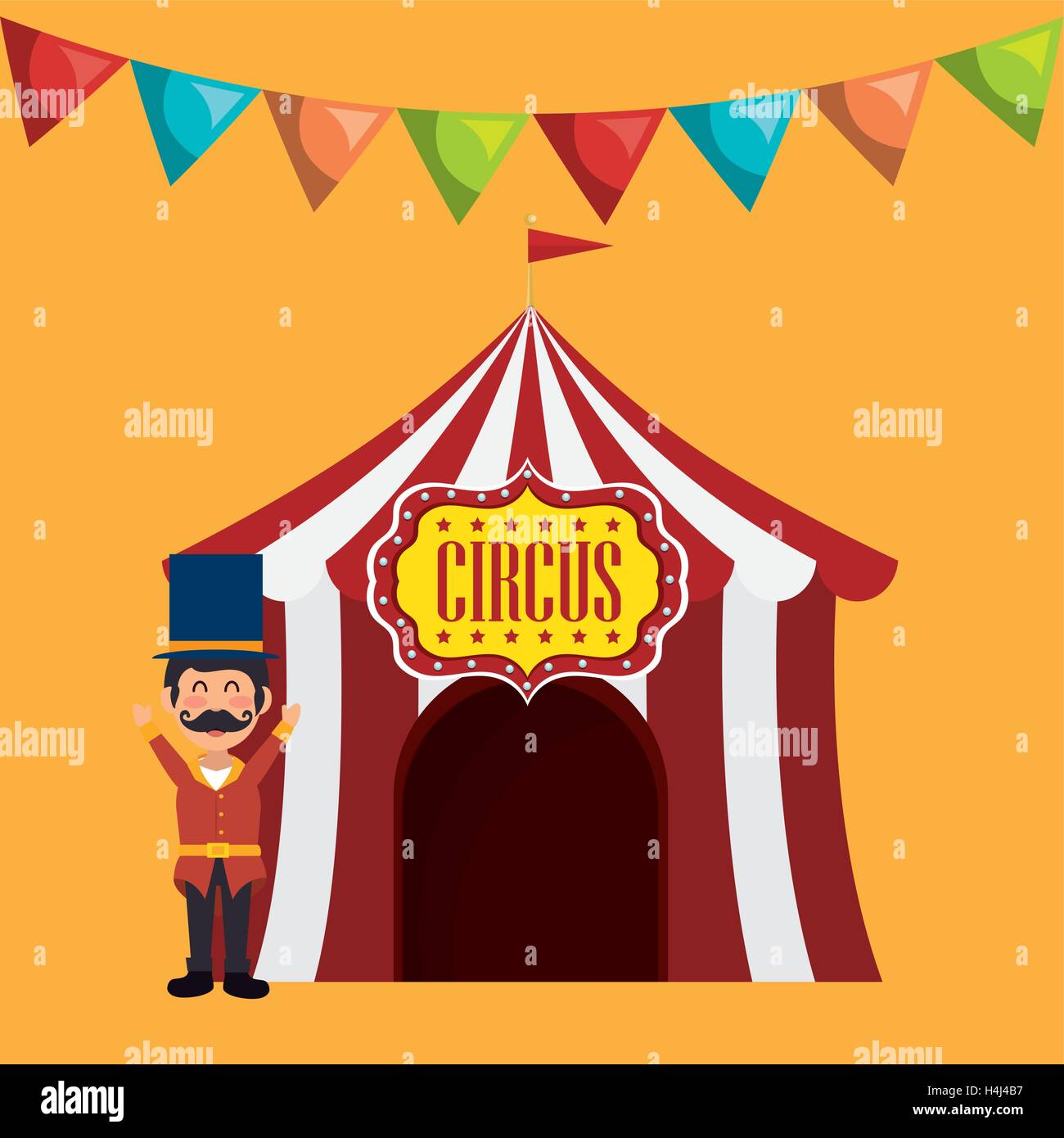 circus show design Stock Vector Image & Art - Alamy