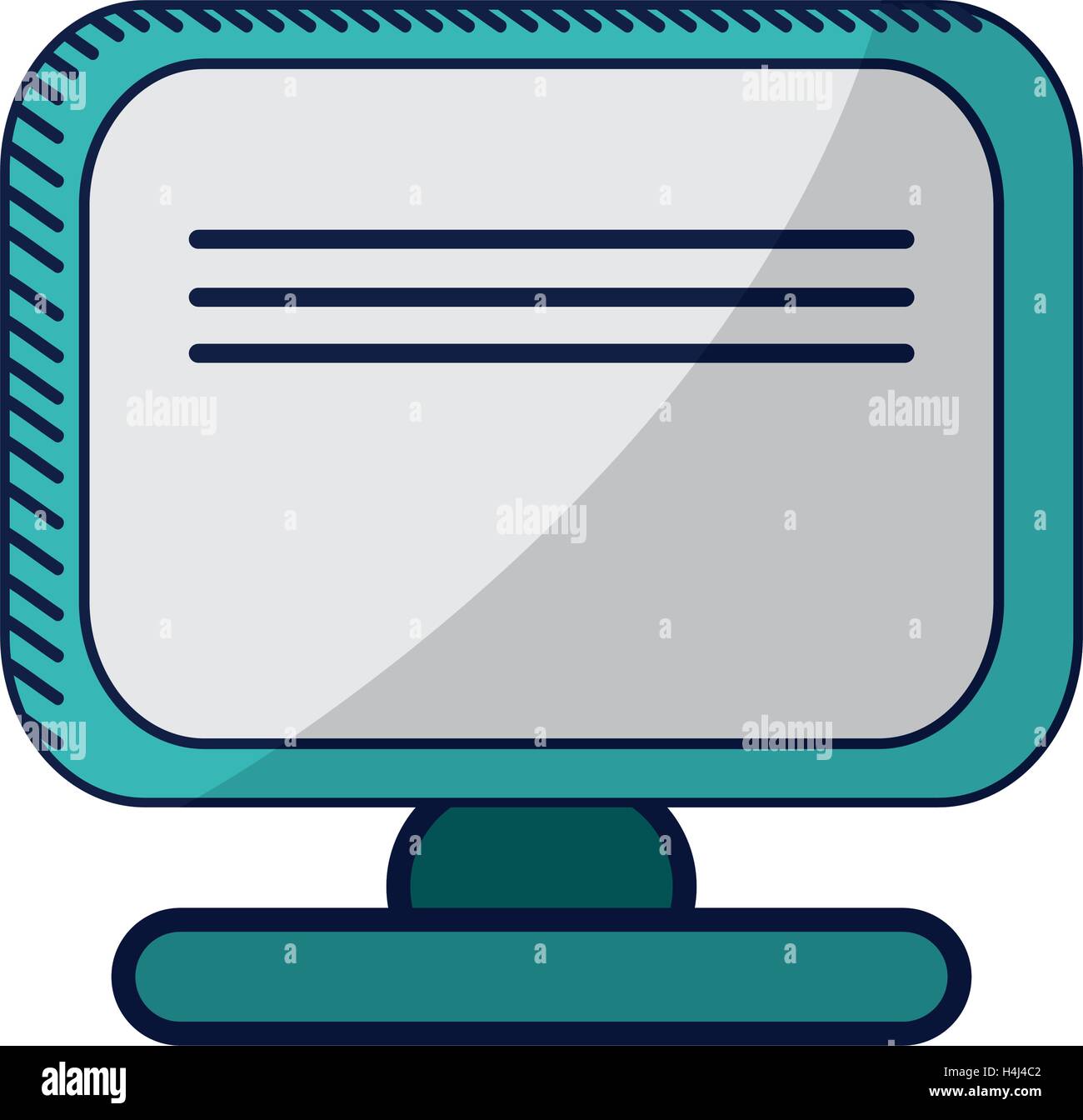 monitor computer device Stock Vector Image & Art - Alamy