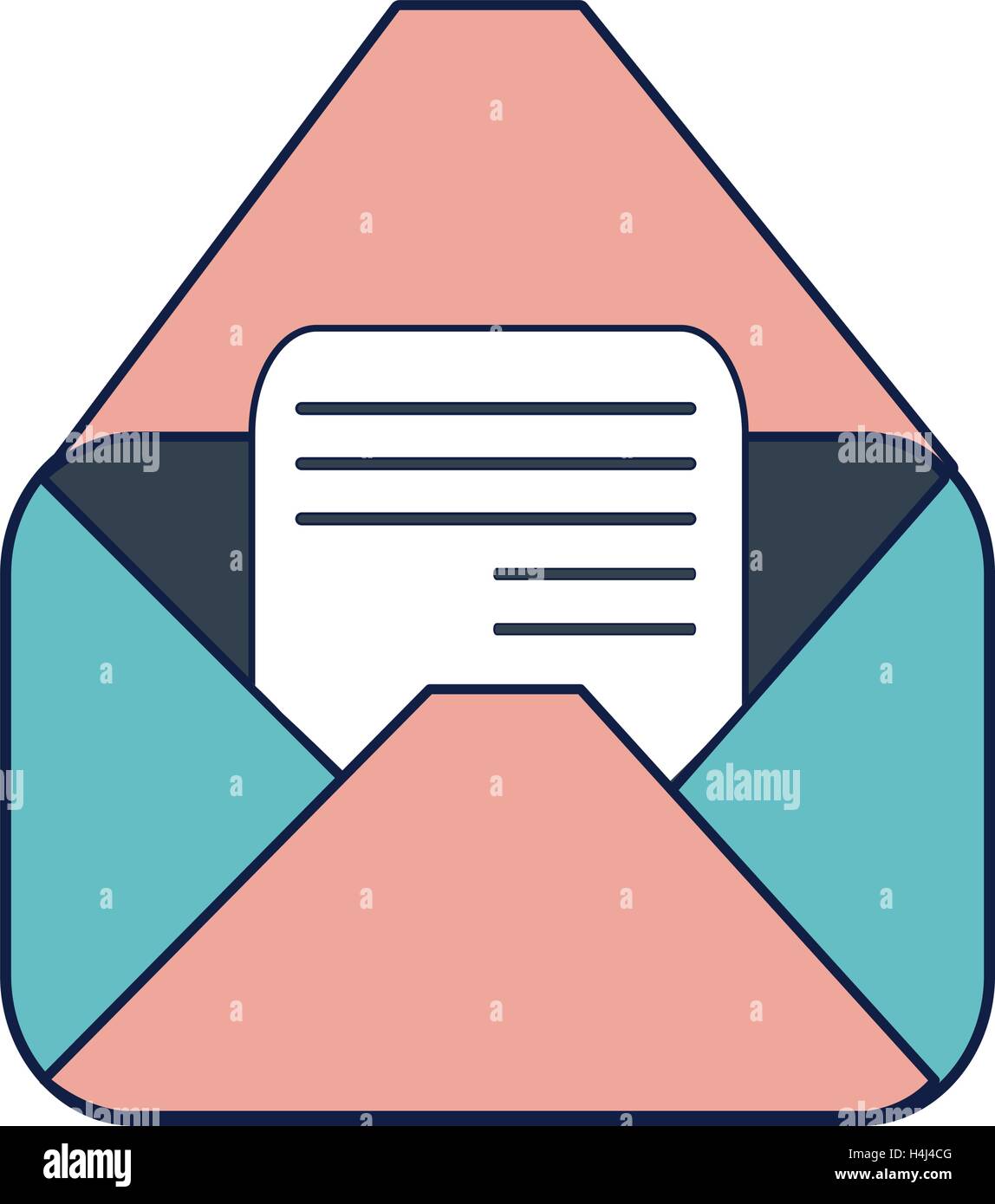 envelope mail design Stock Vector Image & Art - Alamy