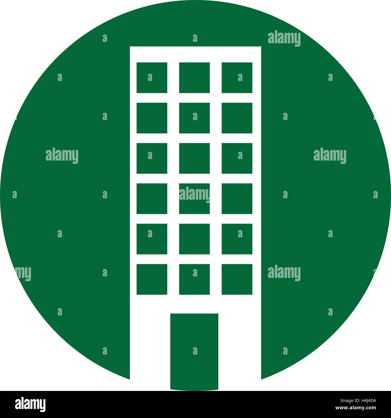 eco building isolated icon Stock Vector Image & Art - Alamy