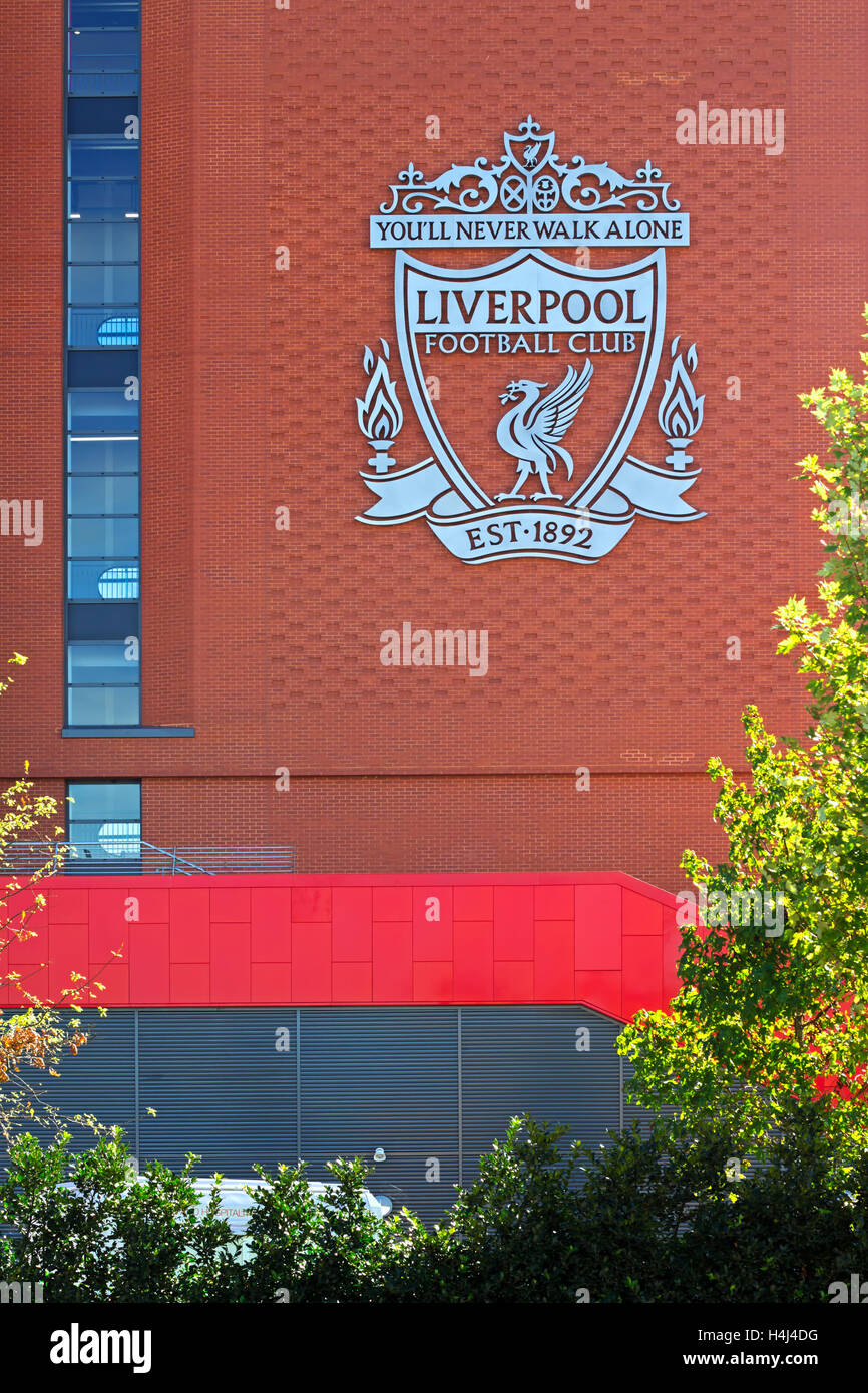 Liverpool Football Club's new £114 million stand nearing completion ...