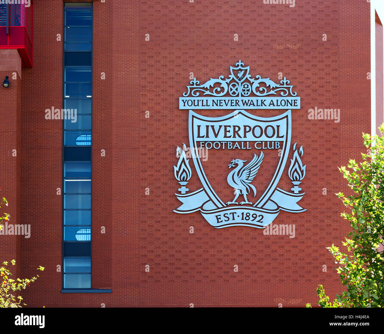 Liverpool Football Club's new £114 million stand nearing completion ...