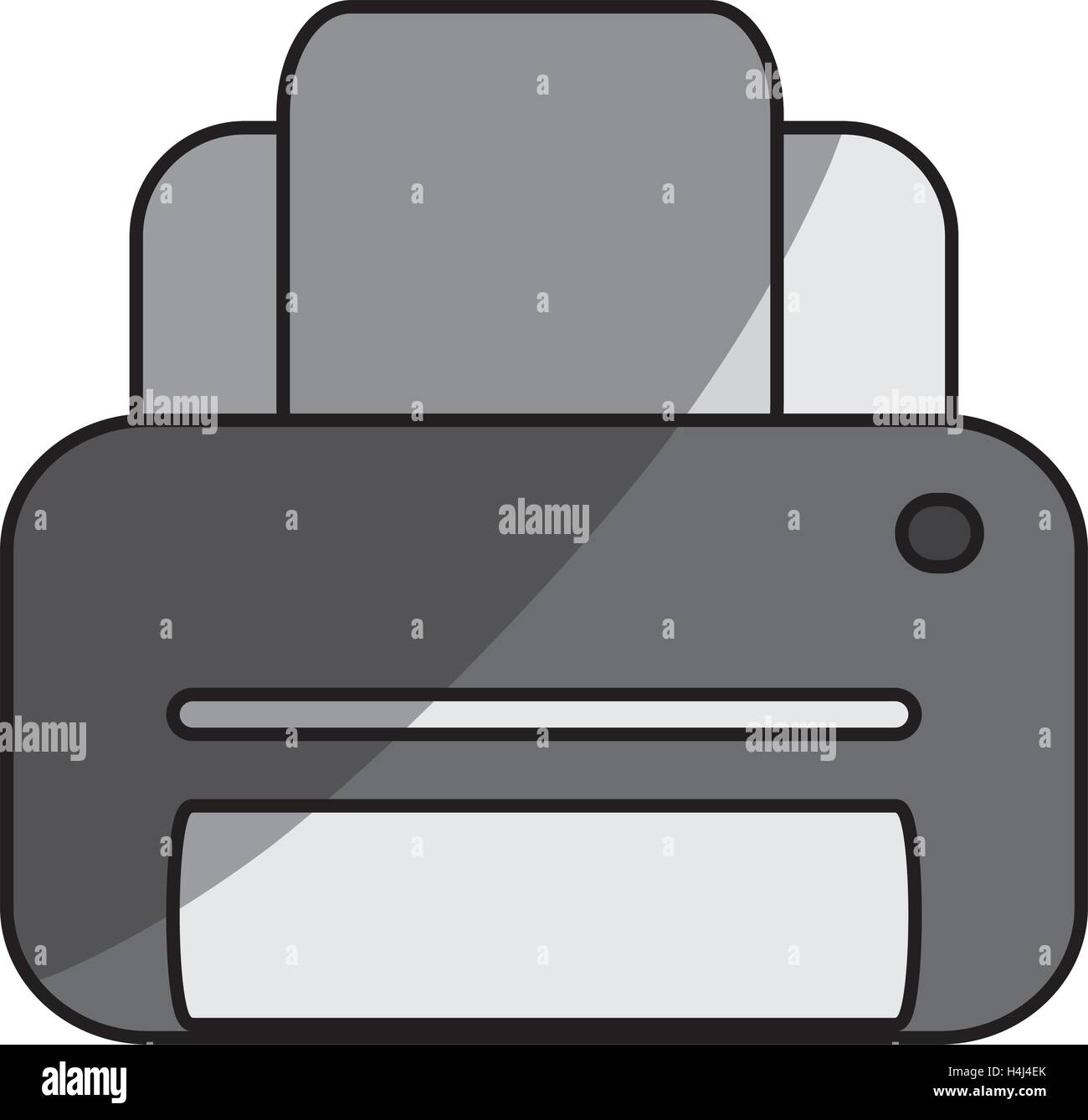 printer machine design Stock Vector Image & Art - Alamy