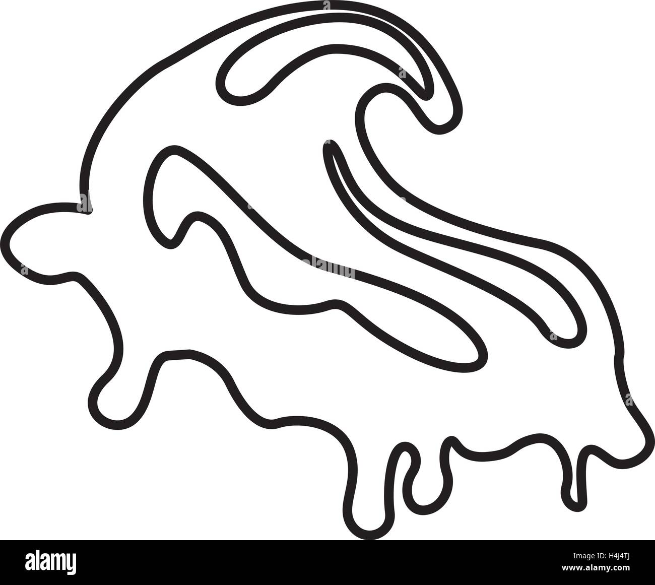 sweet delicious cream icon Stock Vector Image & Art - Alamy