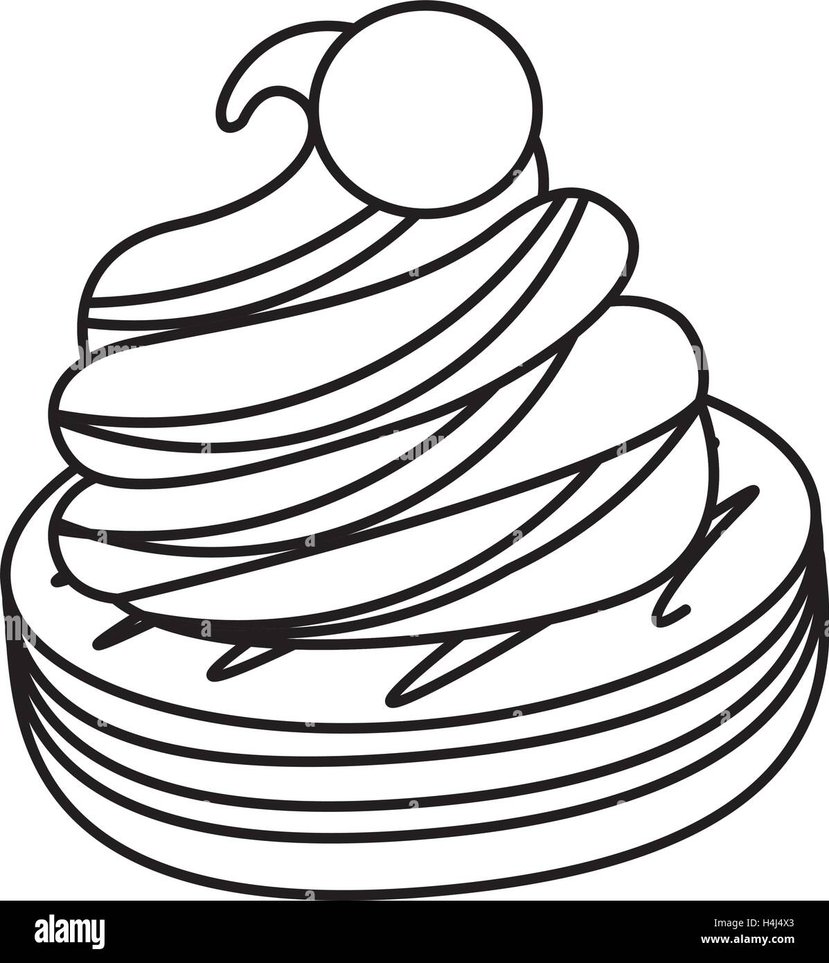 cookies and cream sweet icon Stock Vector Image & Art - Alamy