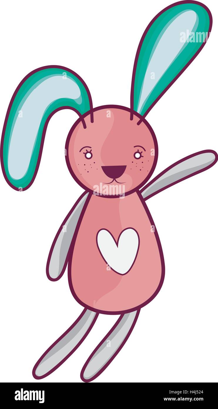 cute rabbit design Stock Vector Image & Art - Alamy
