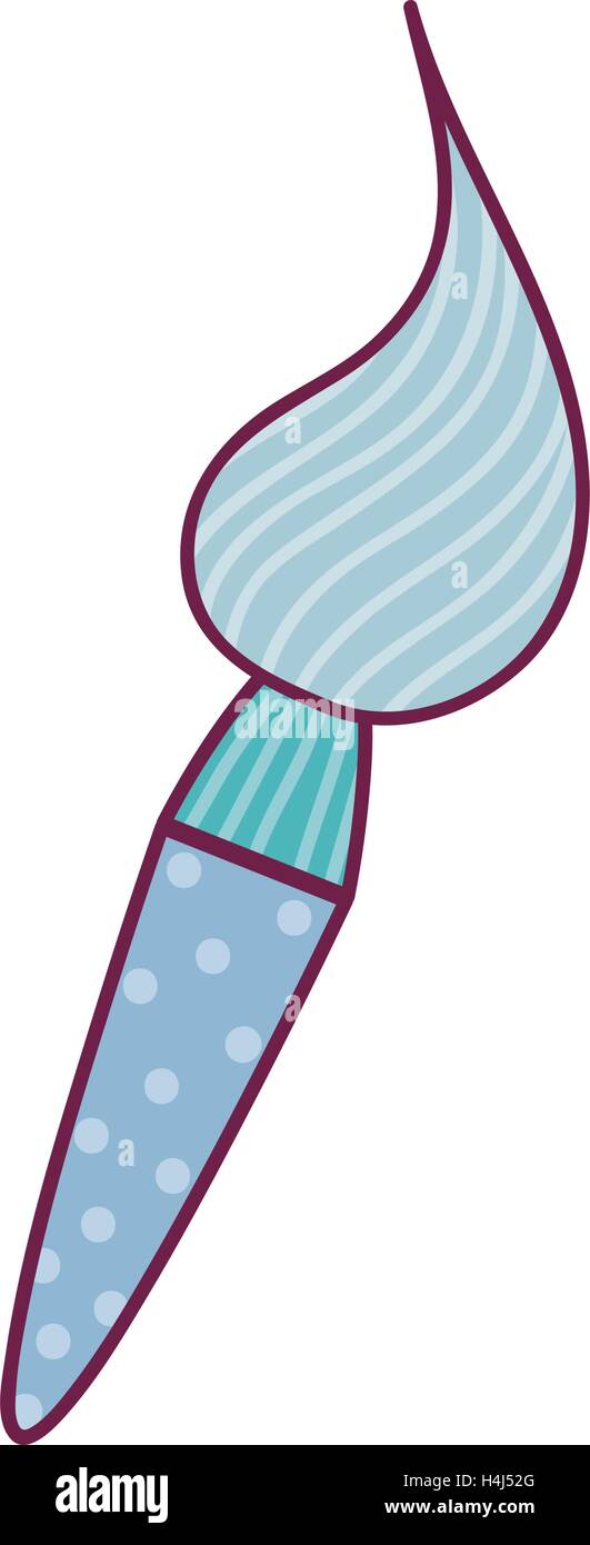 blue paint brush Stock Vector Image & Art - Alamy