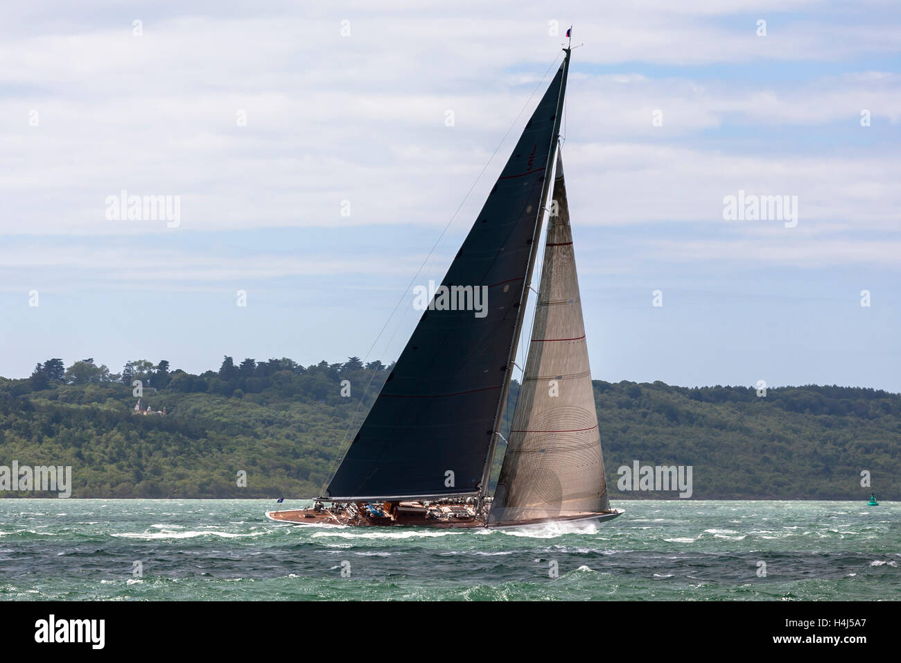 J class yacht hi-res stock photography and images - Alamy