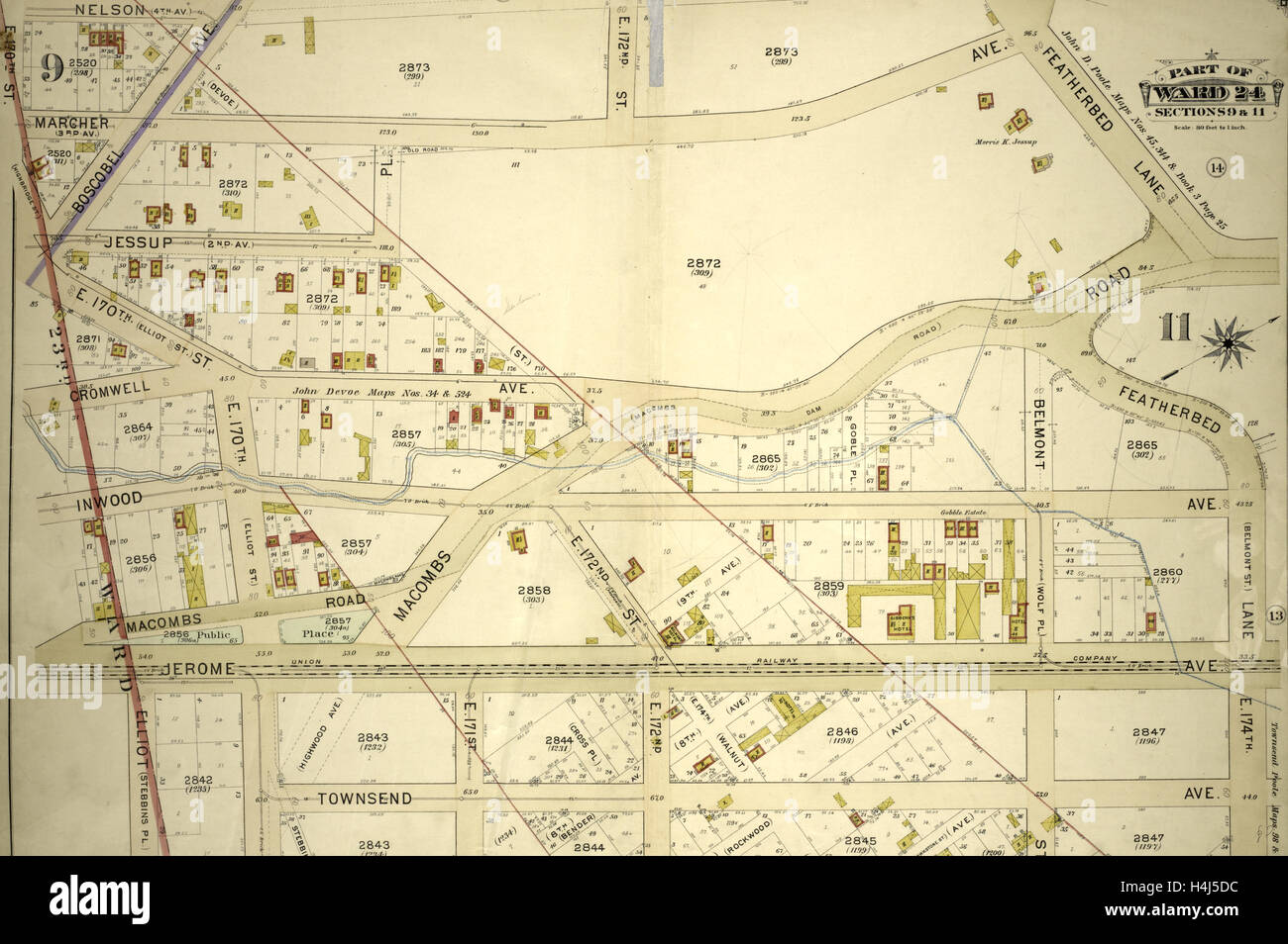 Map of walton new york hi-res stock photography and images - Alamy