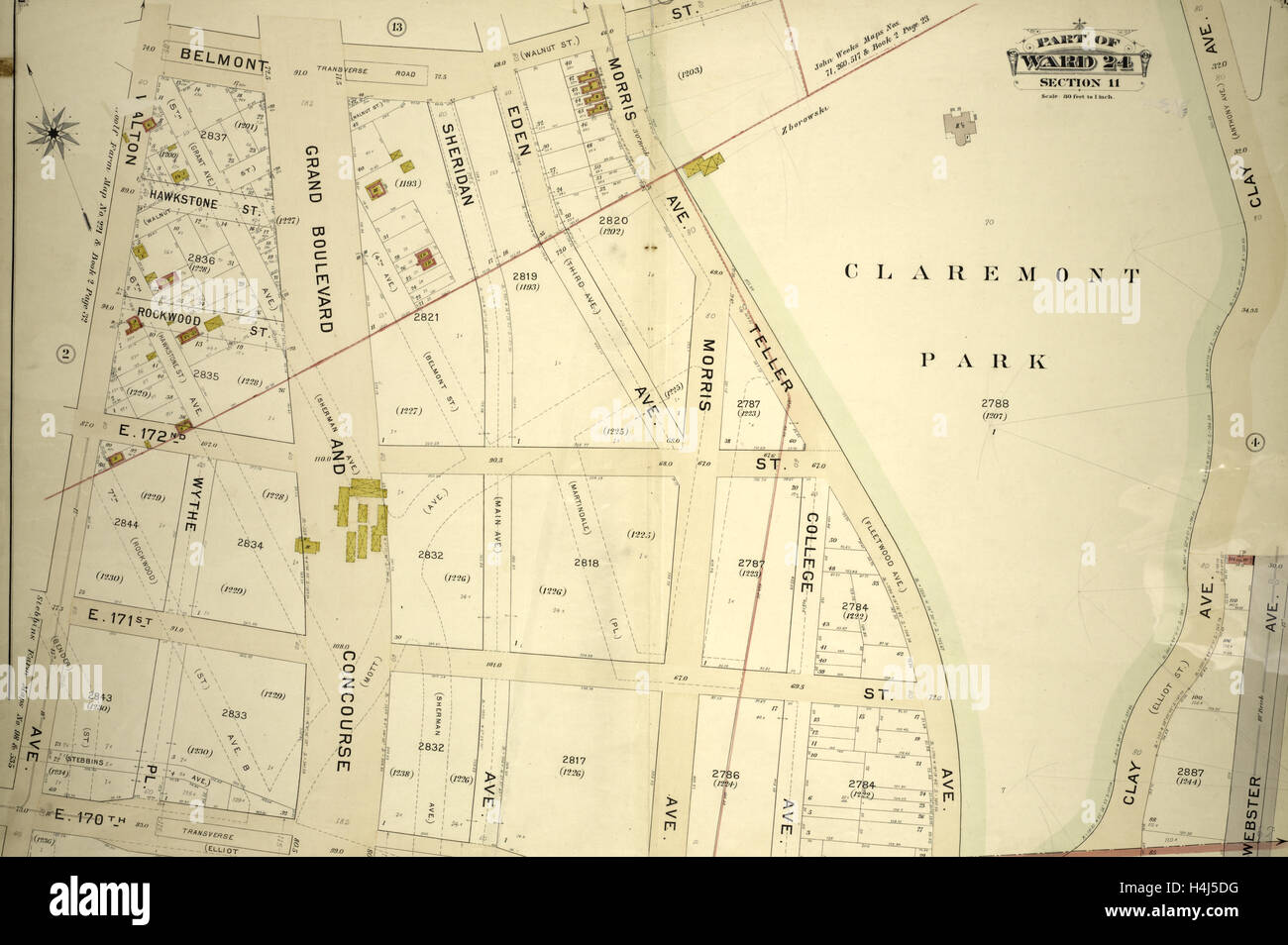 Map of walton new york hi-res stock photography and images - Alamy