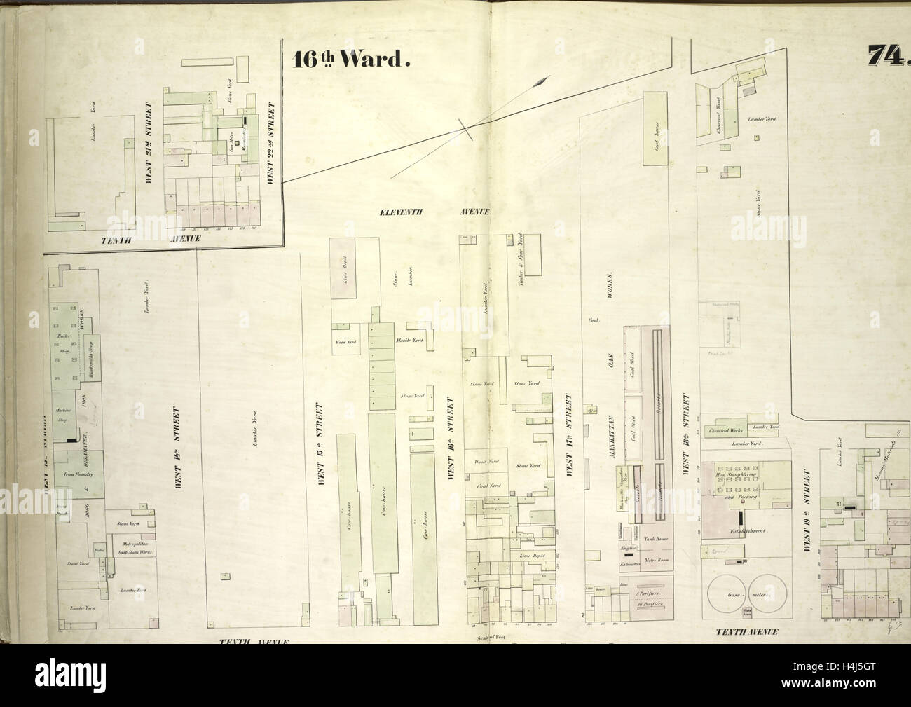 20th street west hi-res stock photography and images - Alamy