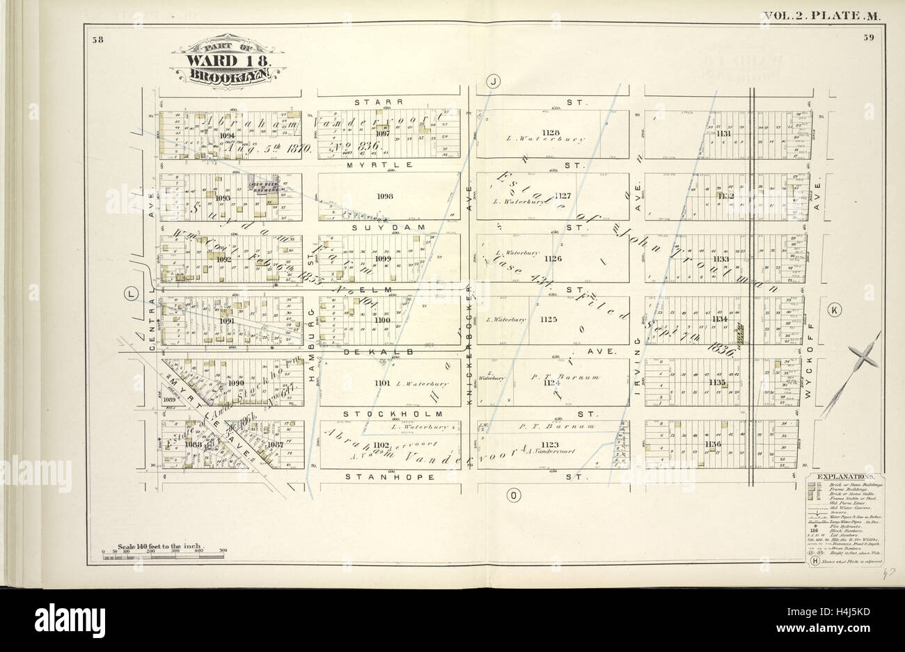 Map of wyckoff hi-res stock photography and images - Alamy