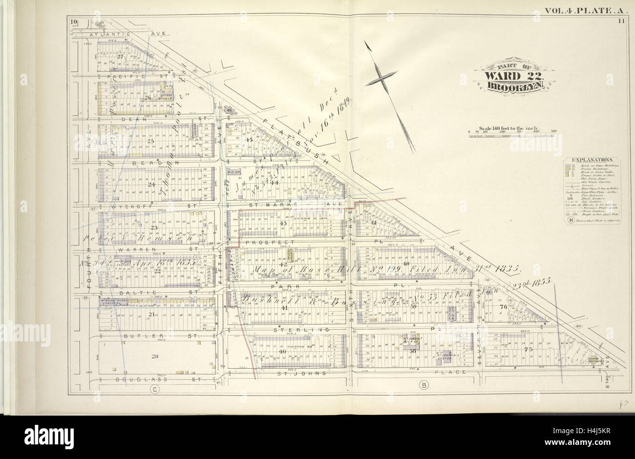 Map of prospect park hi-res stock photography and images - Alamy