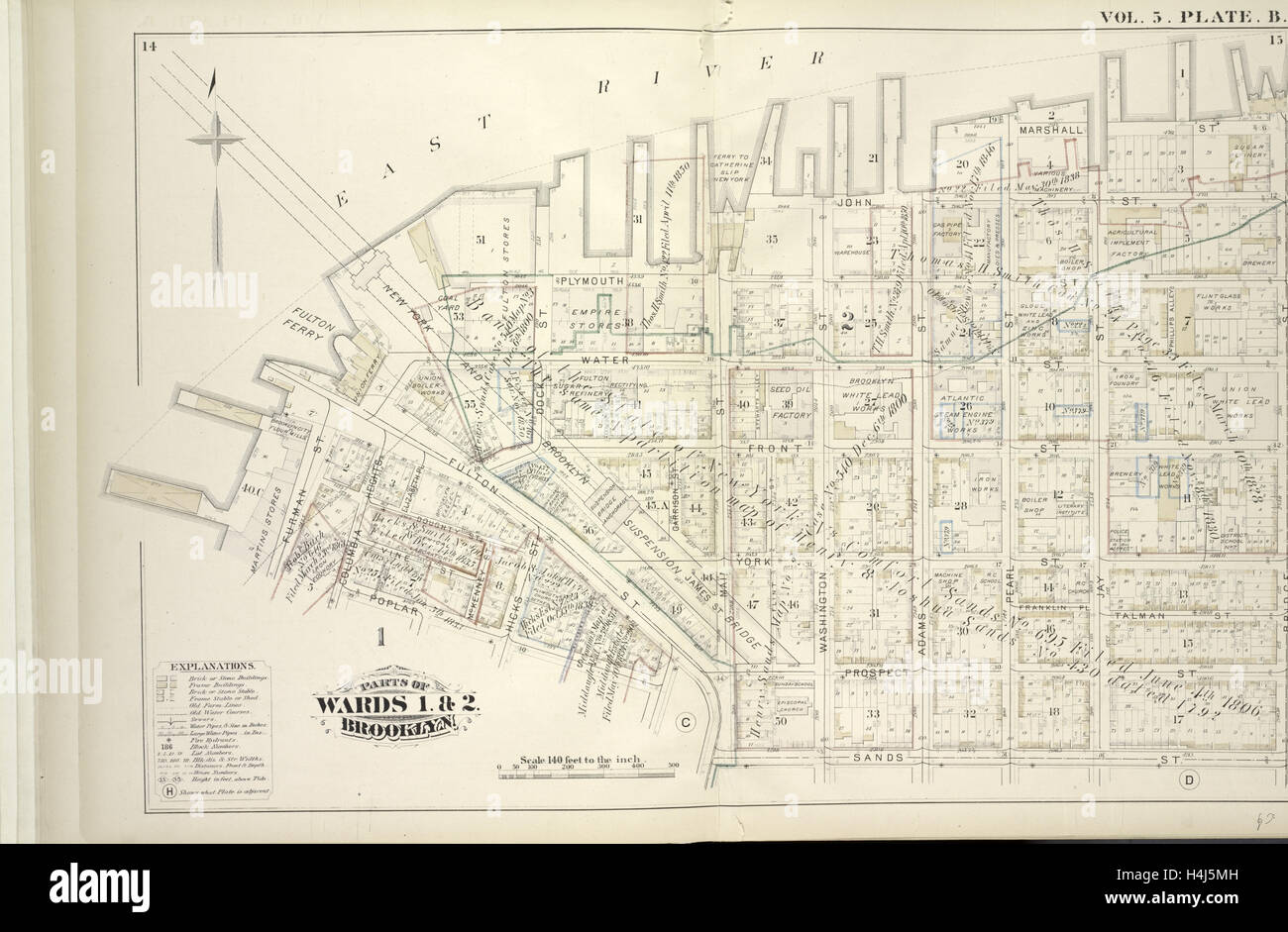 Map of poplar hi-res stock photography and images - Alamy