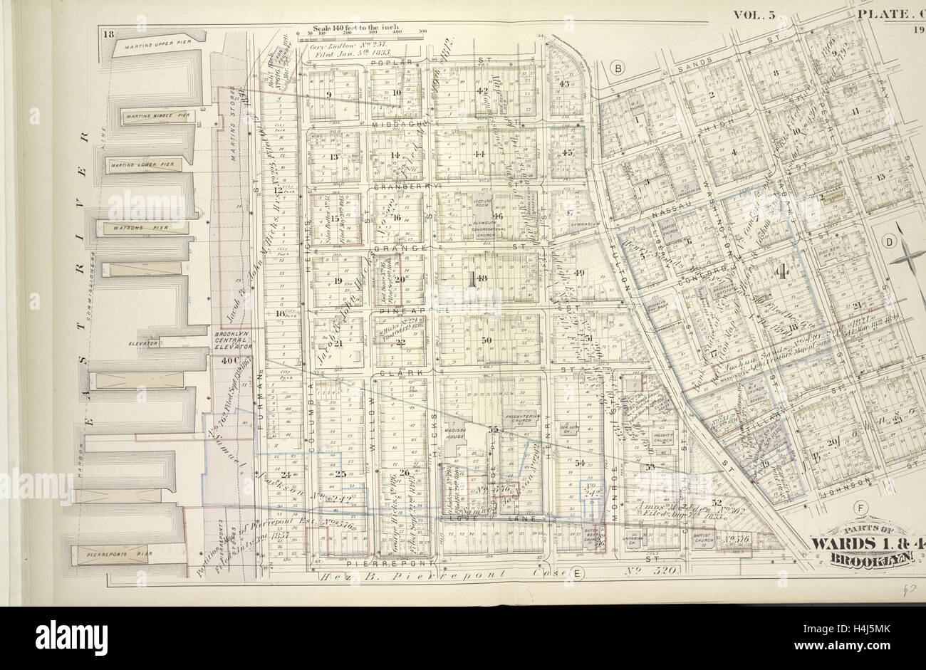 Map of poplar hi-res stock photography and images - Alamy