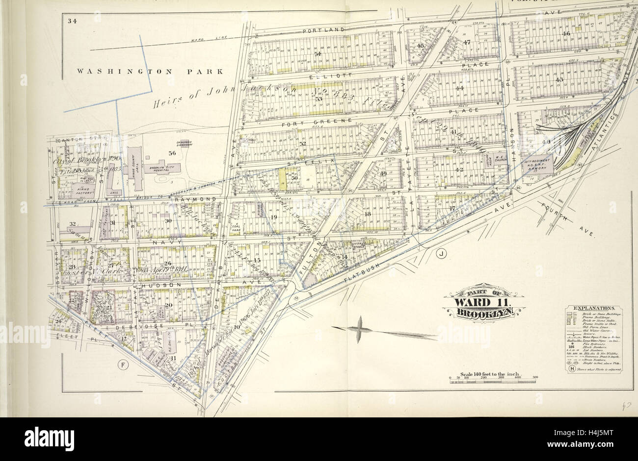 Map of raymond washington hi-res stock photography and images - Alamy