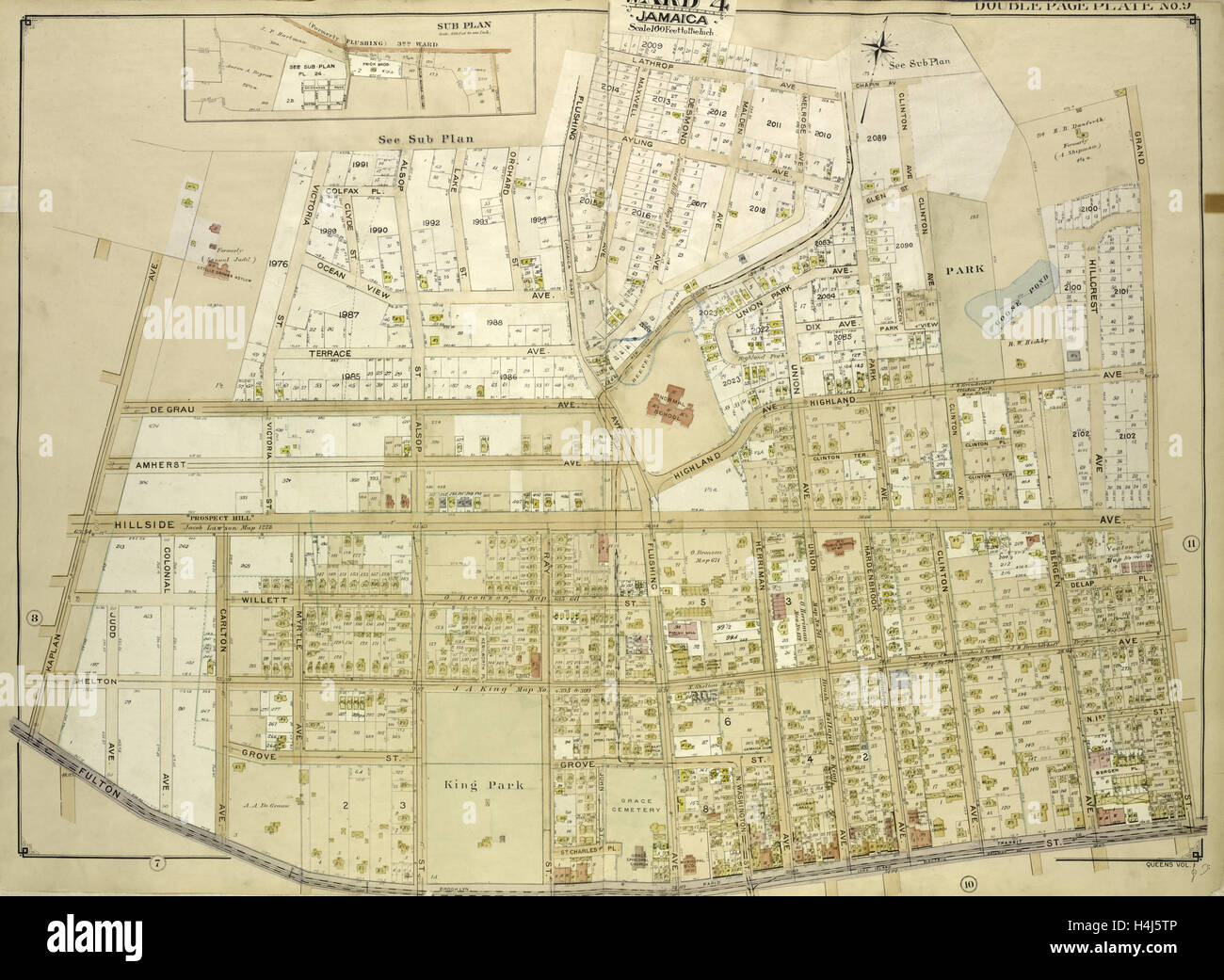 Including flushing ave hi-res stock photography and images - Alamy