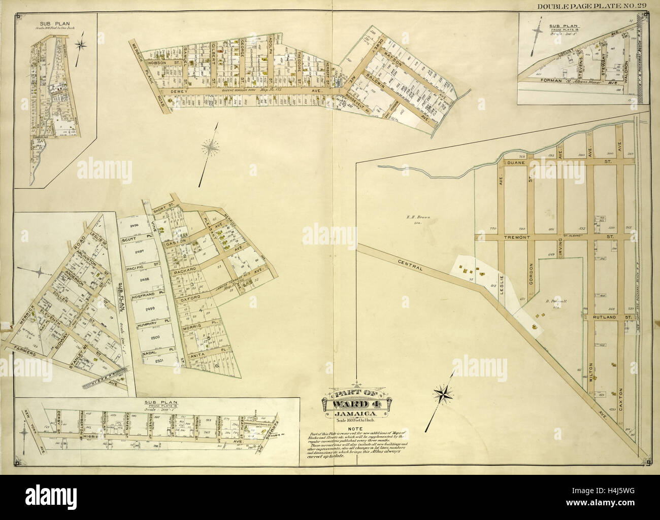 Map of dewey hi-res stock photography and images - Alamy