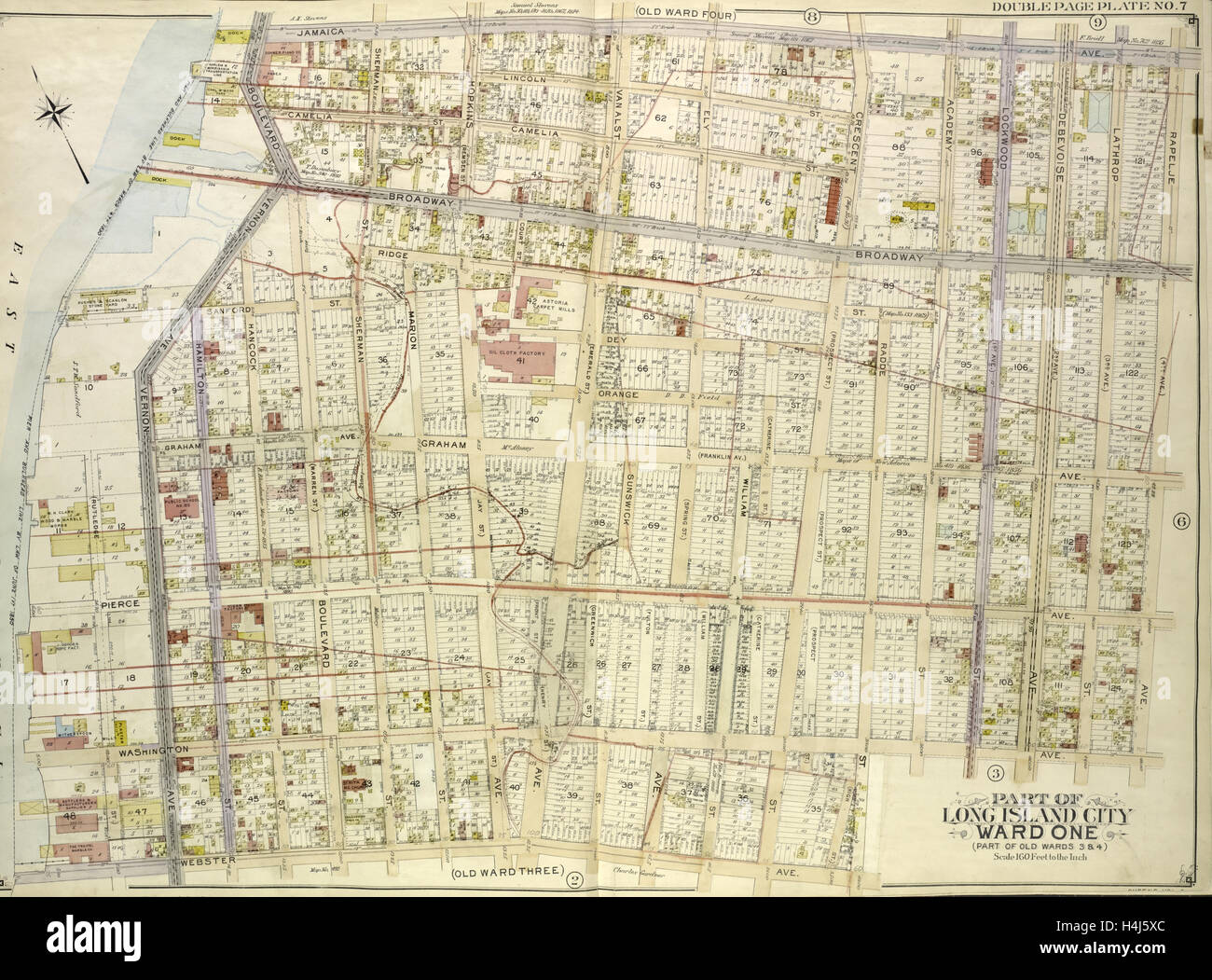 Map of wards island hi-res stock photography and images - Alamy