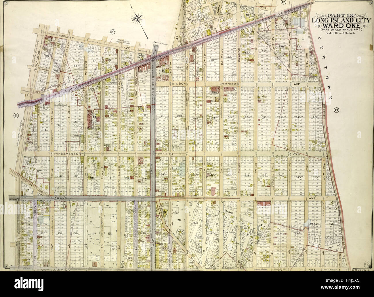 Map of wards island hi-res stock photography and images - Alamy