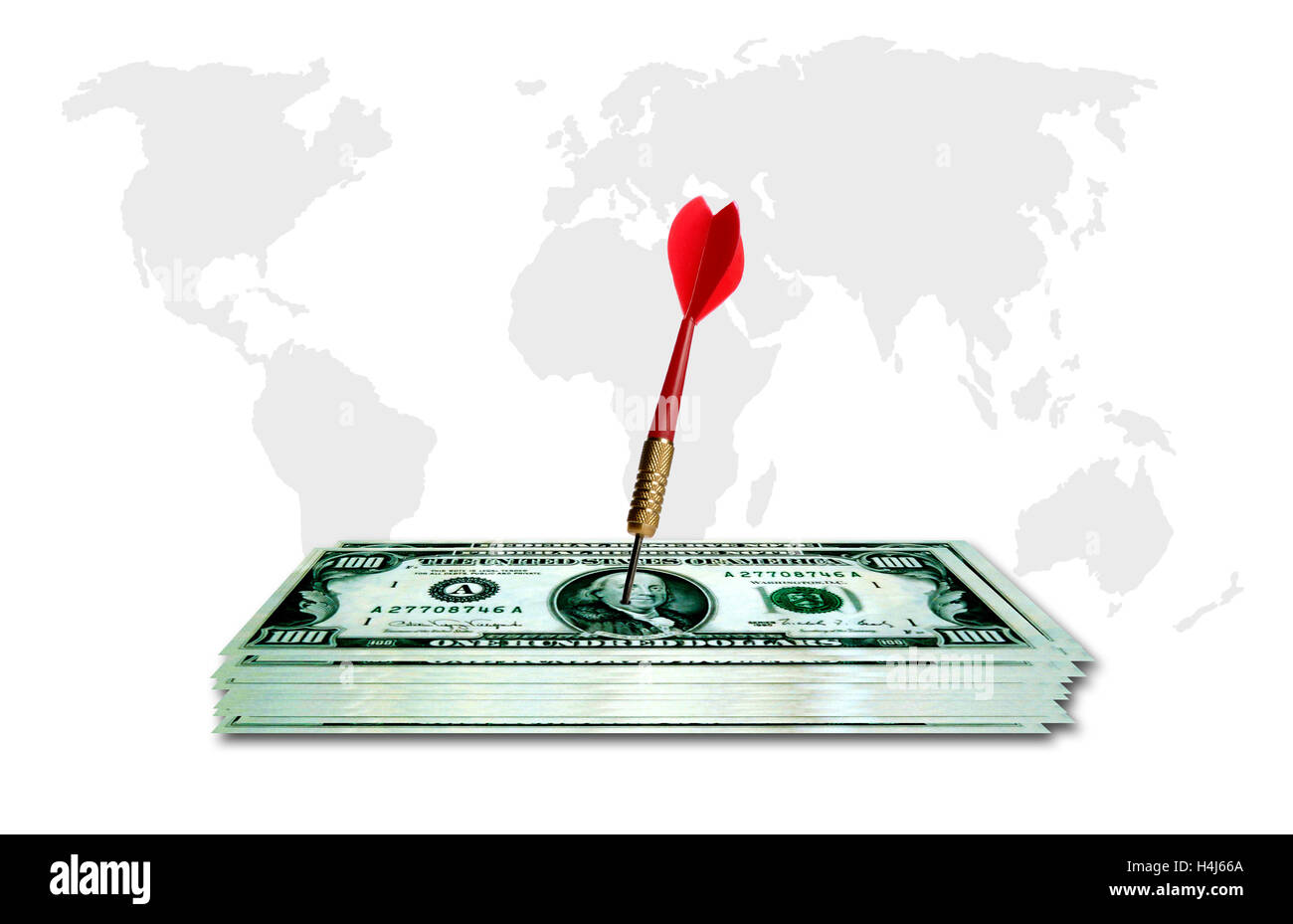 stack of dollars Stock Photo - Alamy