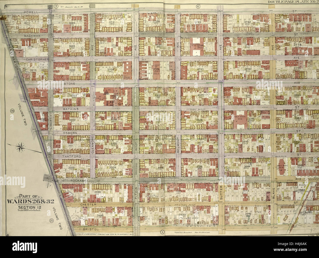 Map of powell hi-res stock photography and images - Alamy