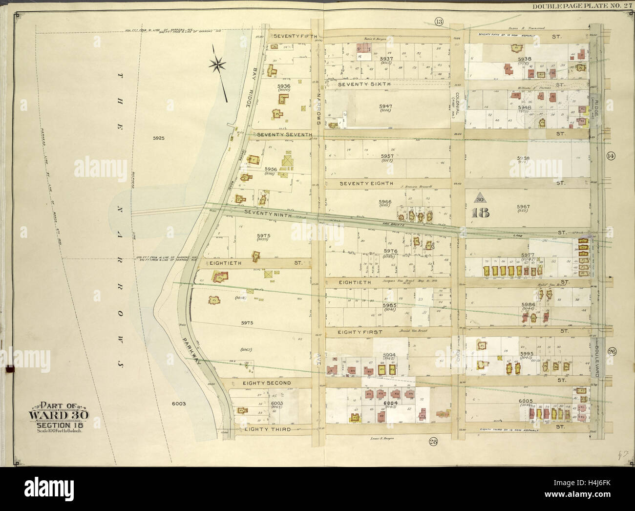 Double page plate no 27 map bounded hi-res stock photography and images ...