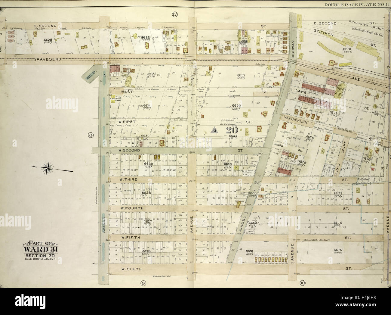 Map of gravesend hi-res stock photography and images - Alamy