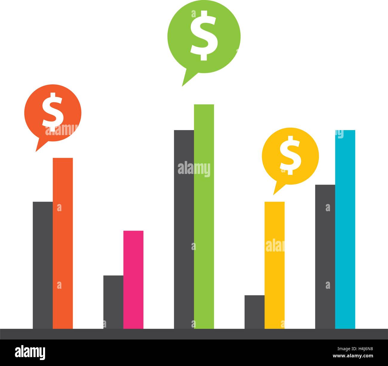 bars statistics economy infographics Stock Vector Image & Art - Alamy