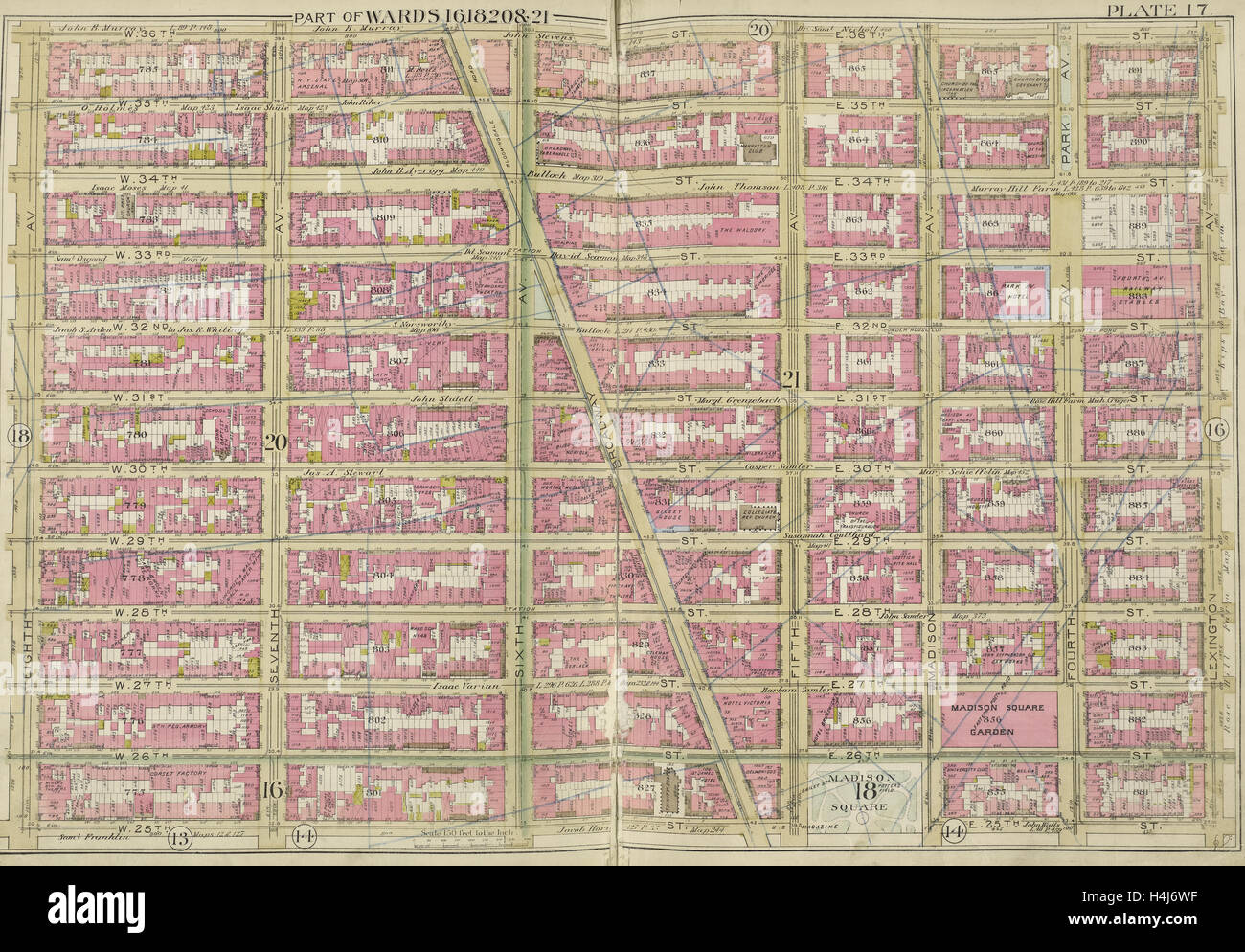 Map of new lexington hi-res stock photography and images - Alamy